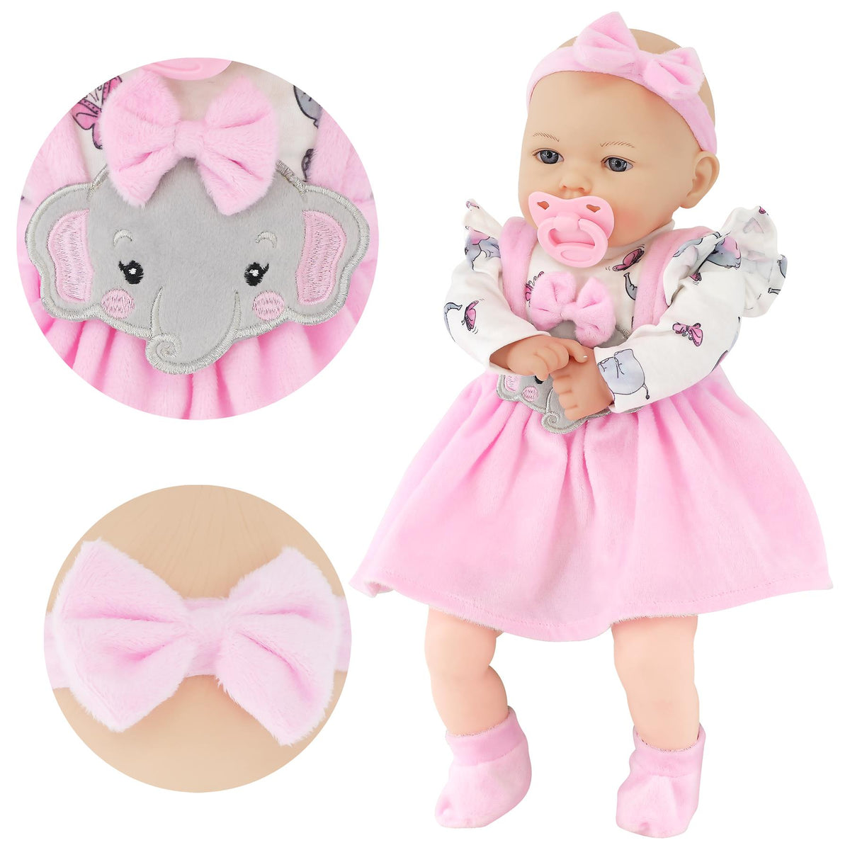 BiBi Doll Baby "Ellie" (45 cm / 18") by BiBi Doll – BiBi Dolls