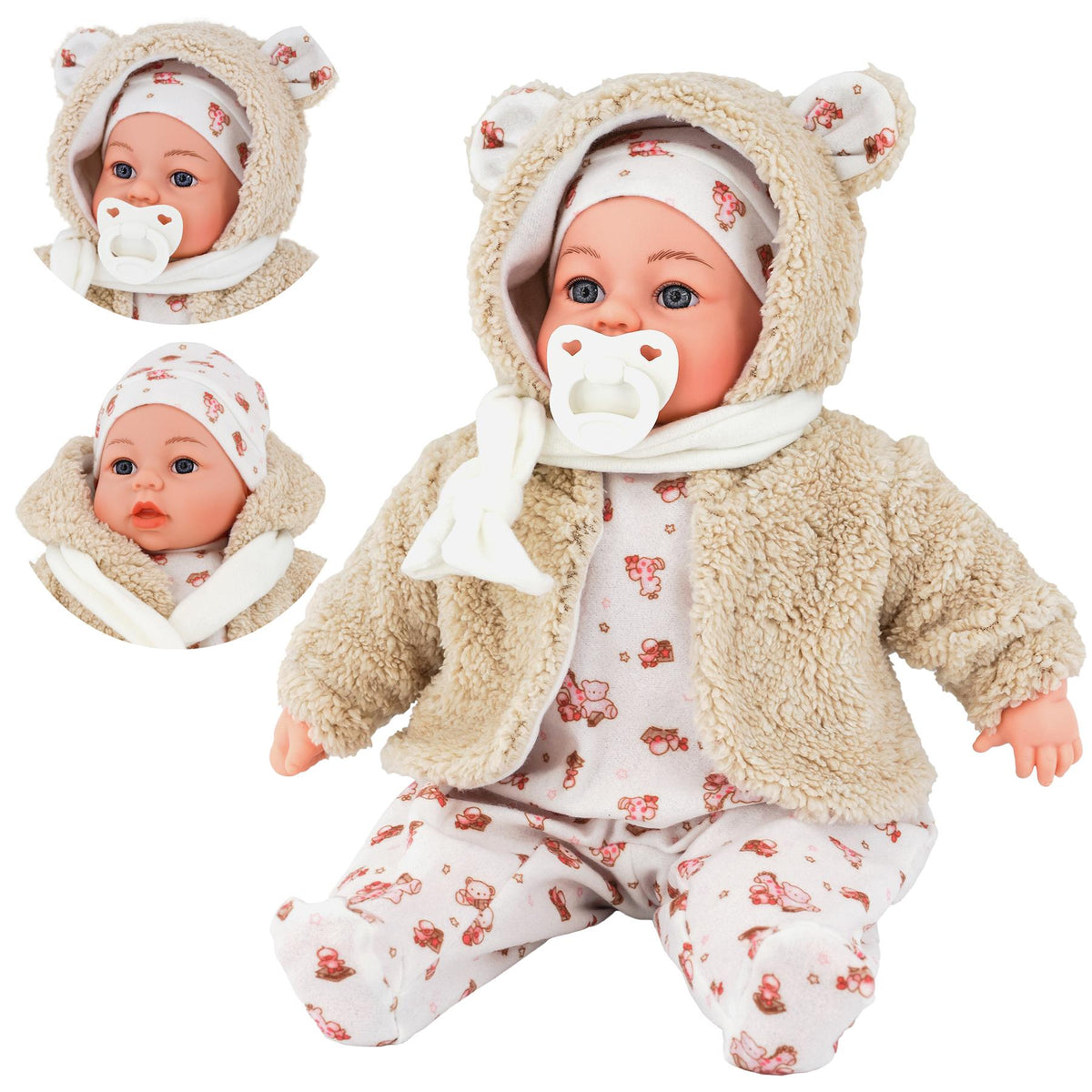 BiBi Doll Baby "Bear" (45 cm / 18") by BiBi Doll – BiBi Dolls