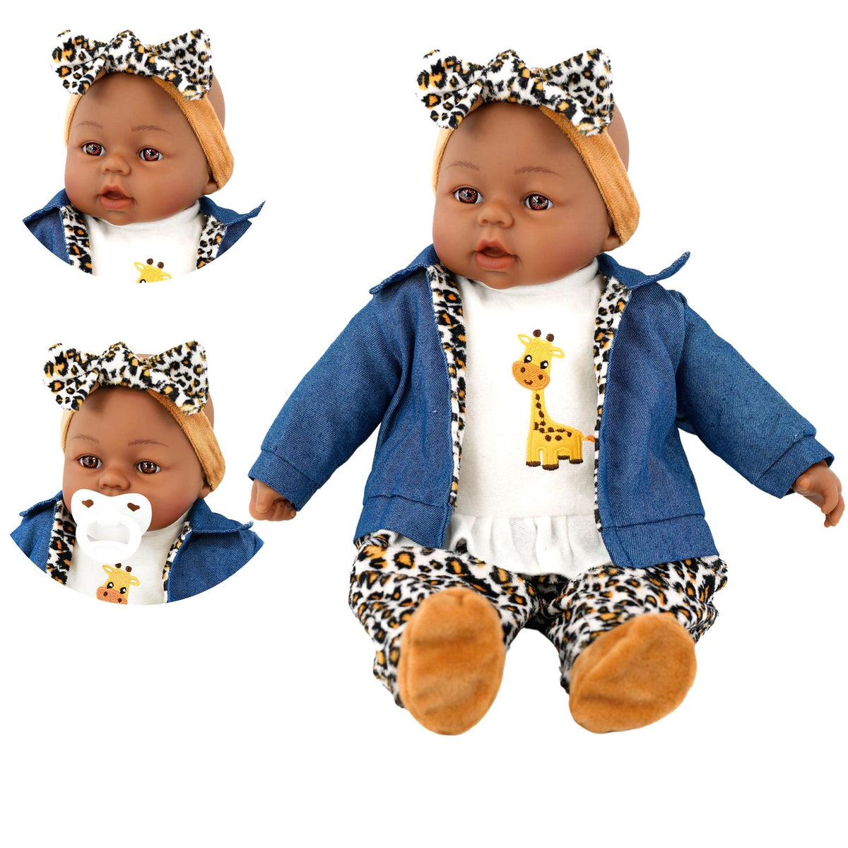 BiBi Doll Baby "Cheetah" (45 cm / 18") by BiBi Doll – BiBi Dolls